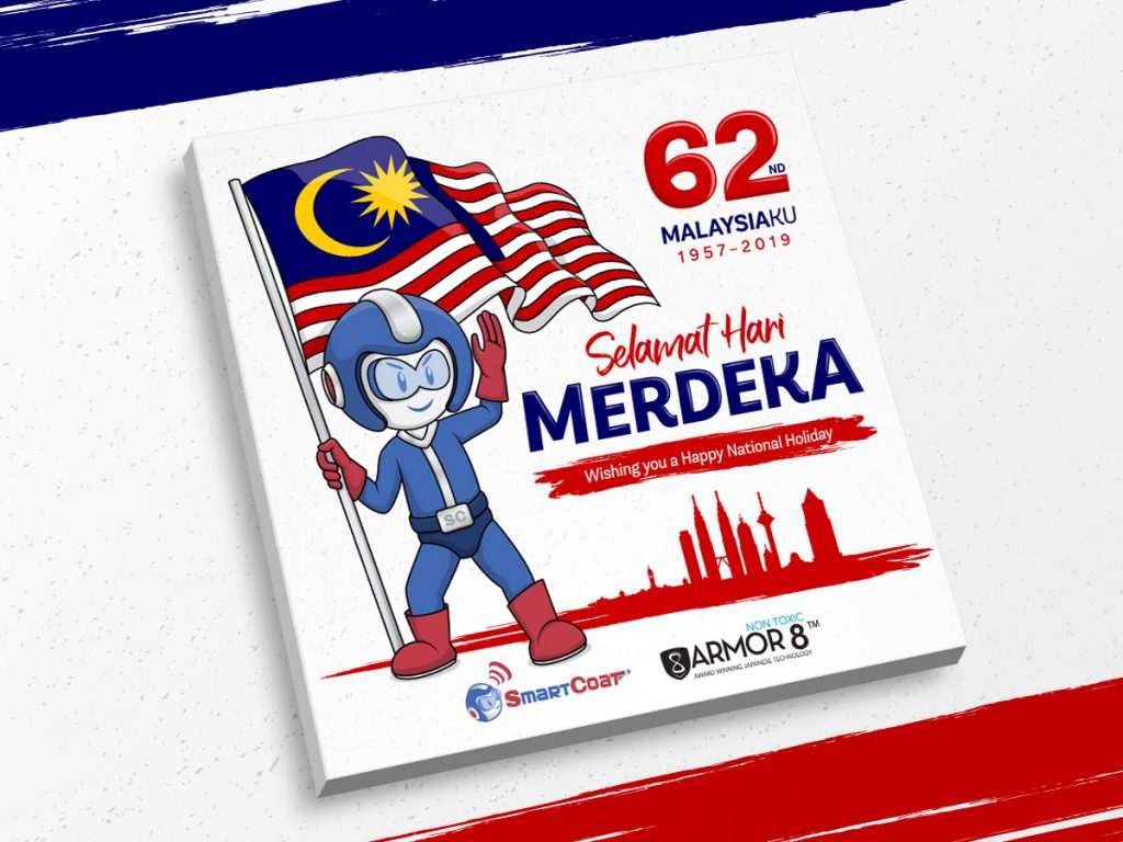 SmartCoat and Armor8 Selamat Hari Merdeka 2019 Facebook Post Design ...